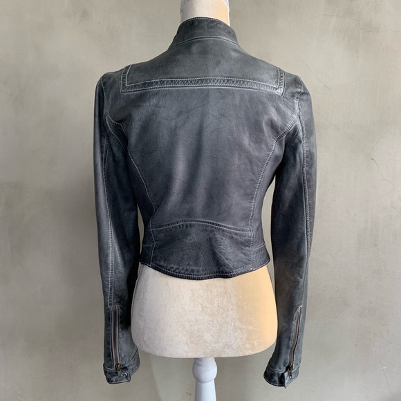 BLUR | Jackets & Coats | Blur Leather Moto Jacket | Poshmark